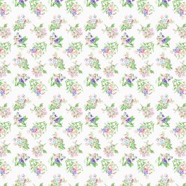 Sweet Pea Square Linen Tablecloth