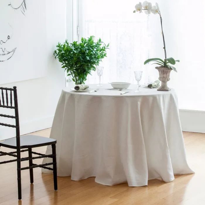 round dining room tablecloth